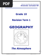 Geography Grade 11 Revision Term 2 - 2021 | PDF | Landscape | Geomorphology