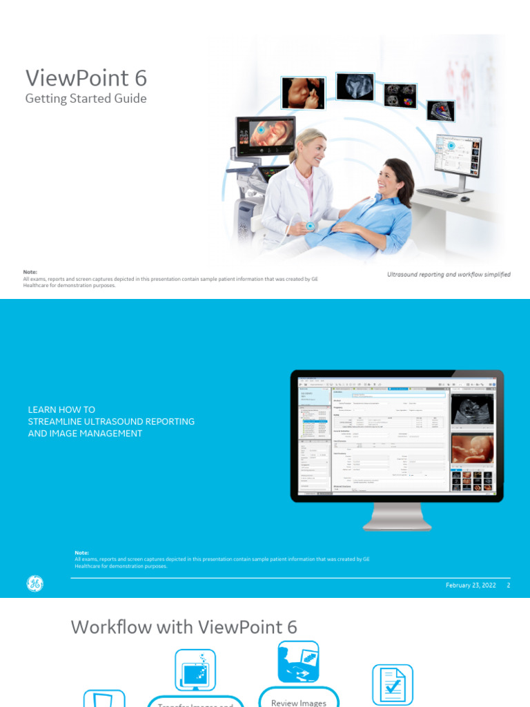ViewPoint 6 Ultrasound Reporting Guide | PDF | Icon (Computing) | Software