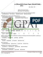 GPAT 2025 Question Paper With Answer Key | PDF | Viscosity
