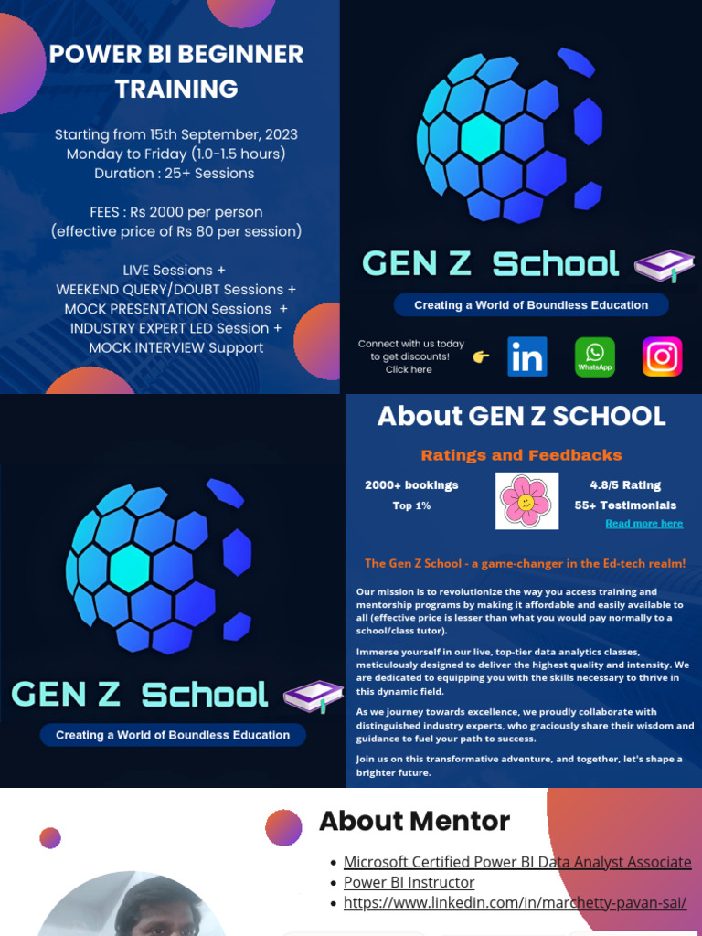 Power BI Beginner Batch 15th September | PDF | Data | Databases