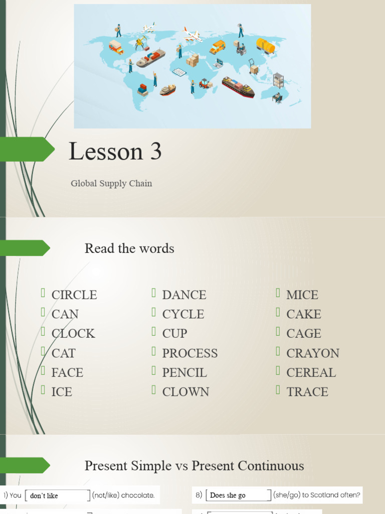 Lesson 3 Speak English | PDF