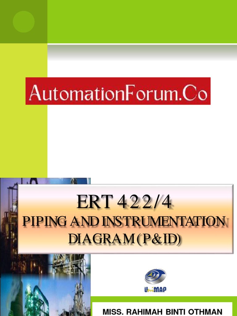 Piping and Instrumentation Diagram Guide | PDF | Instrumentation | Flow ...