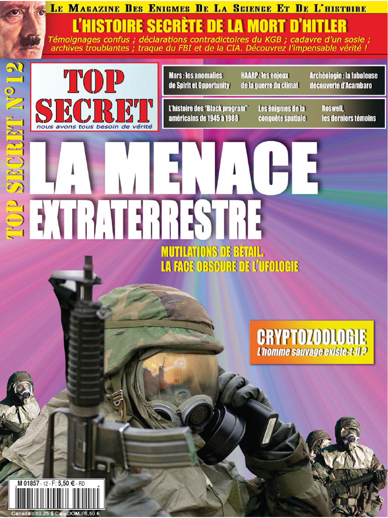 Top Secret : Enquêtes et Énigmes | PDF