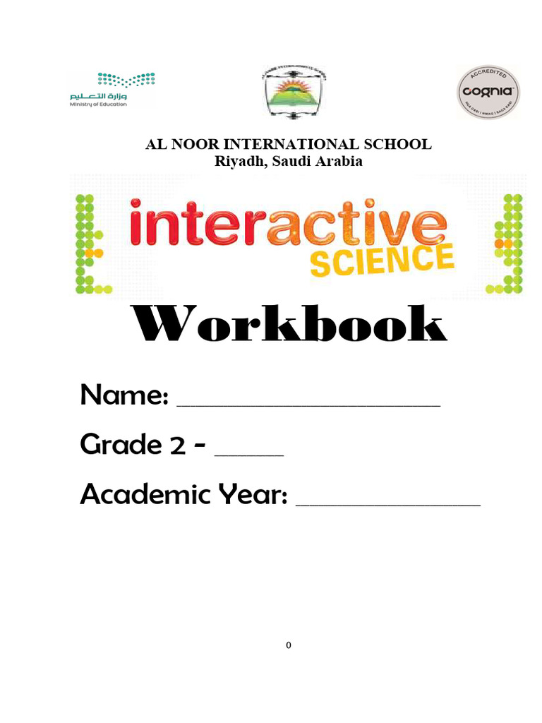 Grade 2 Interactive Science Workbook | PDF | Matter | Liquids