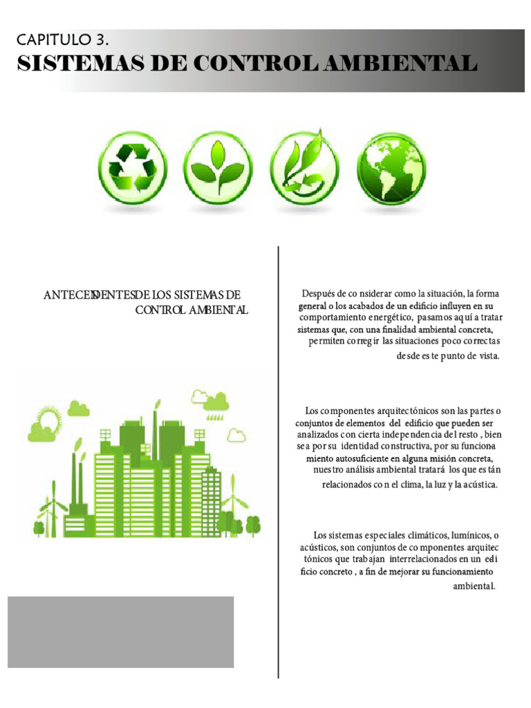 Sistemas de Control Ambiental | PDF | Ventilación (Arquitectura) | Agua