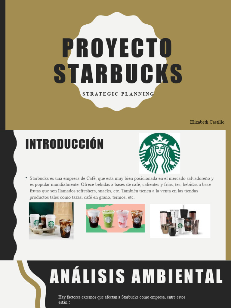 Proyecto Starbucks | PDF | Mercado (economía) | Starbucks