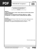 Iso 5817 2014 en PDF | PDF | Nondestructive Testing | Welding