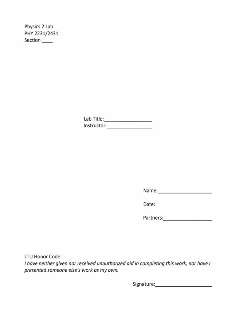 1 SHM - Report Template - F | PDF