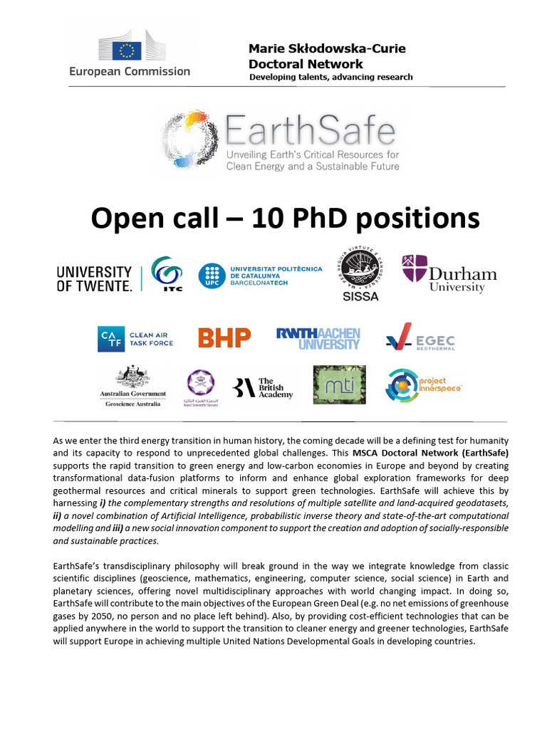 EarthSafe Promo All Projects | Download Free PDF | Science | Monte ...