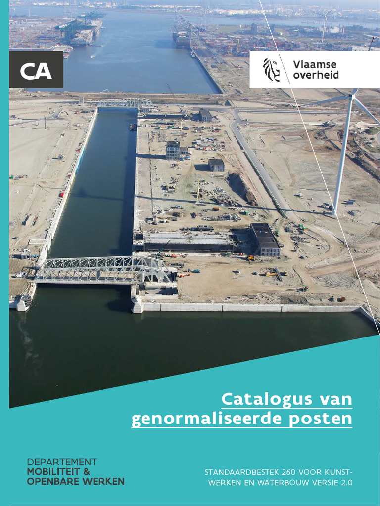 SB260 - 2.0 - SB - CA - Catalogus Van Genormaliseerde Posten | PDF