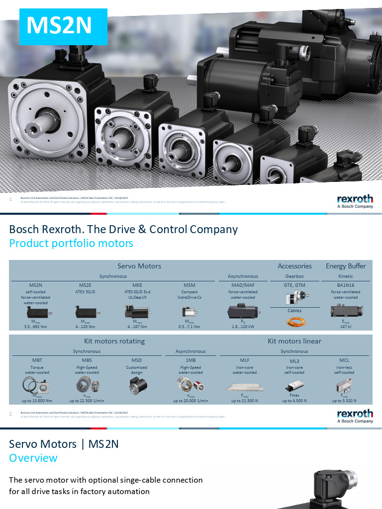 MS2N Brochure | PDF | Automation | Manufactured Goods