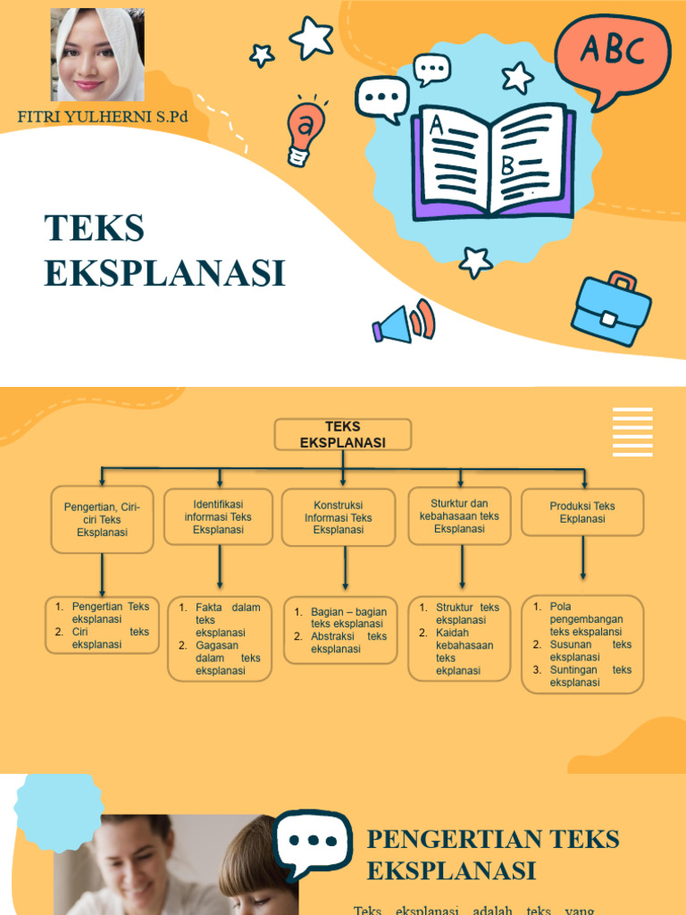 Kelas Xi Teks Eksplanasi | PDF | Seni & Disiplin Bahasa