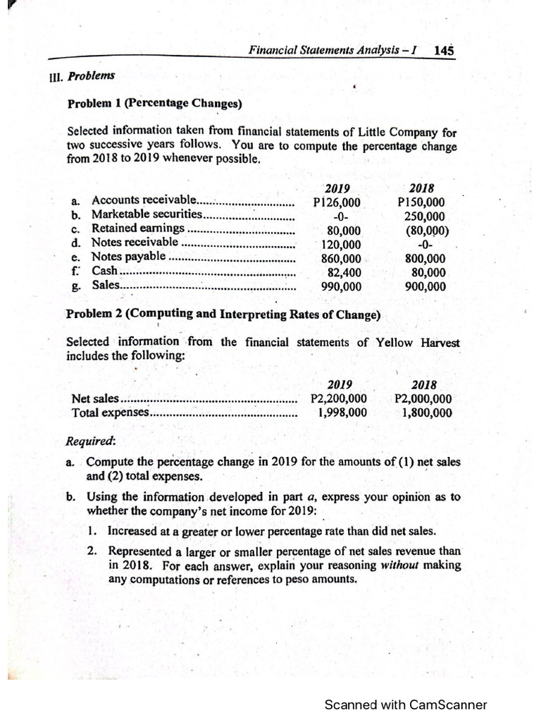 FS Analysis Cabrera Exercises | PDF