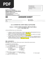 Alternative Learning System Form - AF2 - Modified ALS Enrolment Form 1 ...
