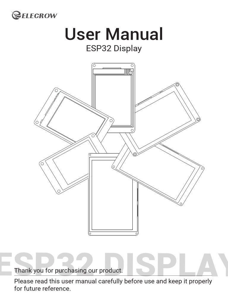 ESP32 Display HMI User Manual | Download Free PDF | User Interface ...