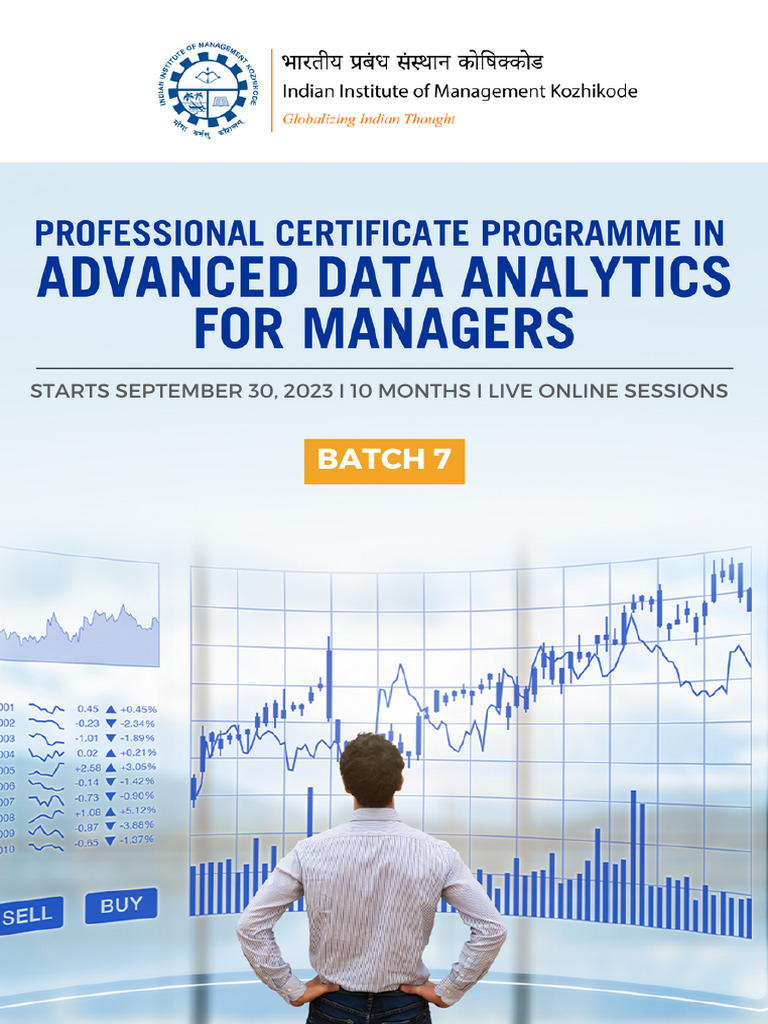 Iimk Adam Brochure | PDF | Analytics | Data Analysis