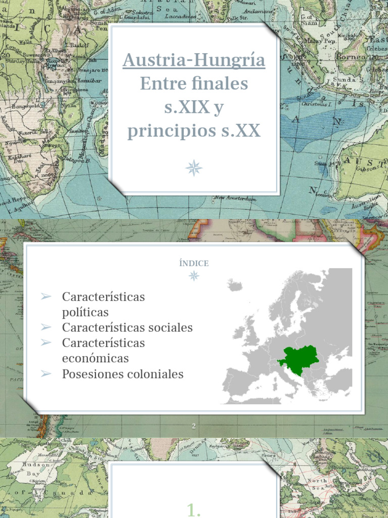 Características del Imperio Austrohúngaro | PDF