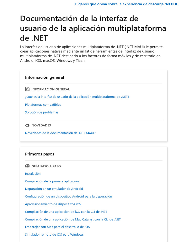 Dotnet Maui | PDF | .NET Framework | Mac OS