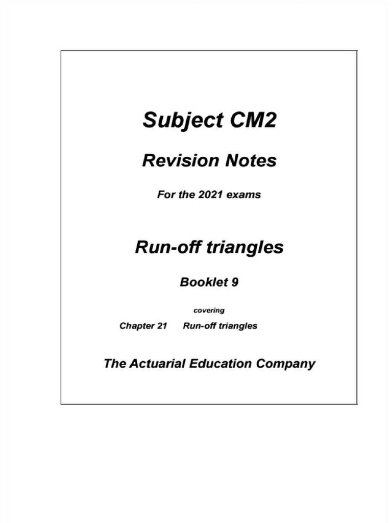 CM2 Booklet 9 | PDF