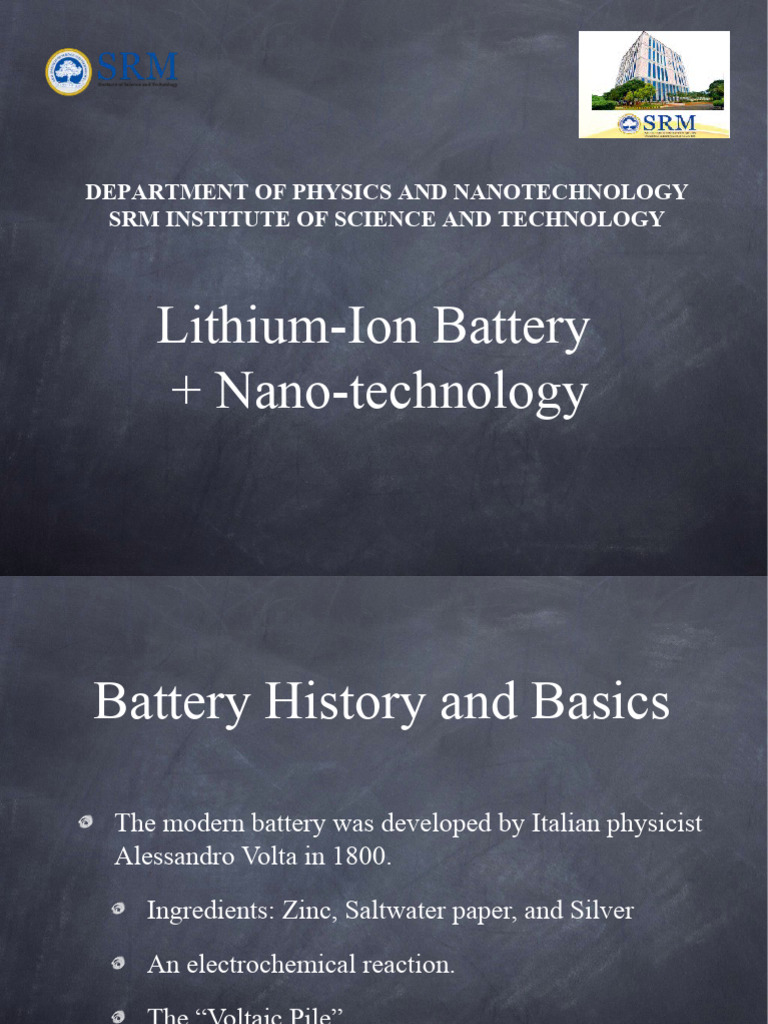 Nano Battery | PDF | Rechargeable Battery | Lithium Ion Battery