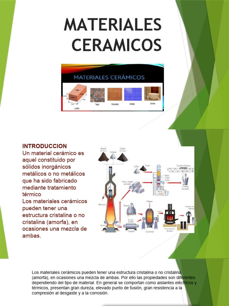 Materiales Ceramicos | PDF | Ladrillo | Cerámica