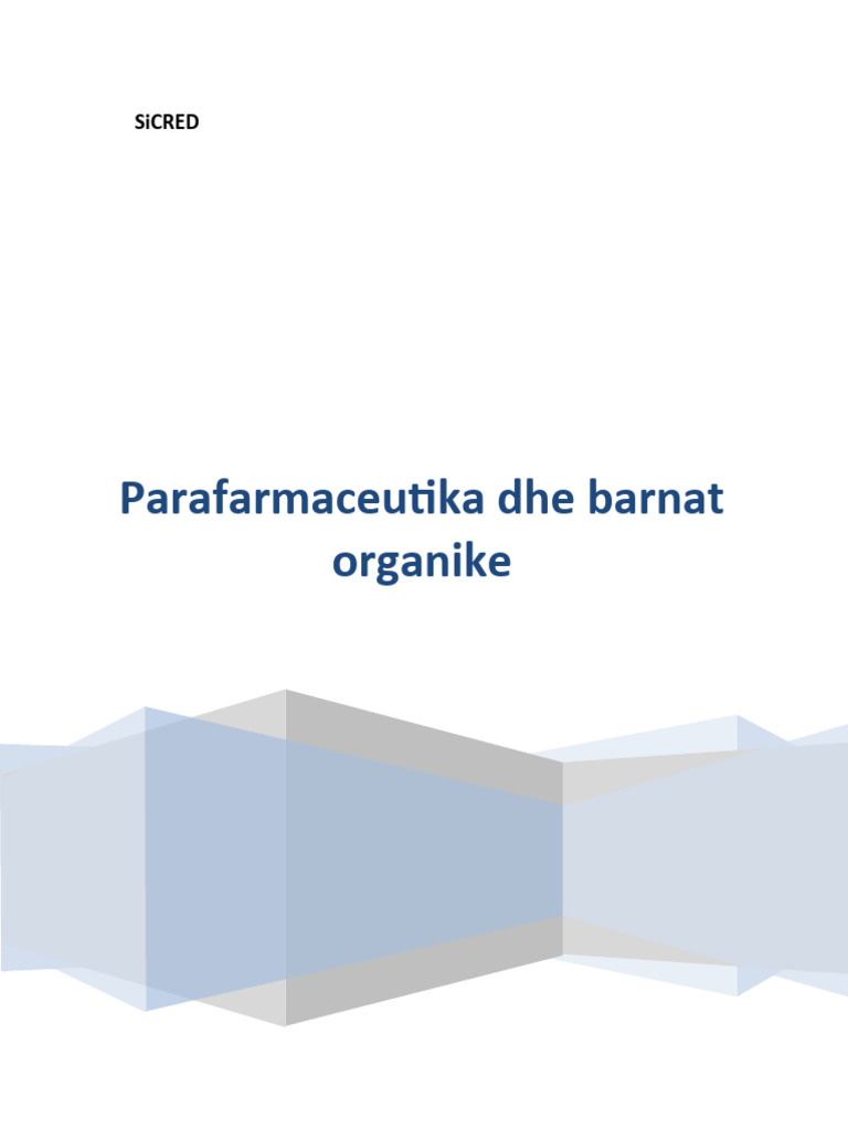 Parafarmaceutika Dhe Barnat Bimore | PDF