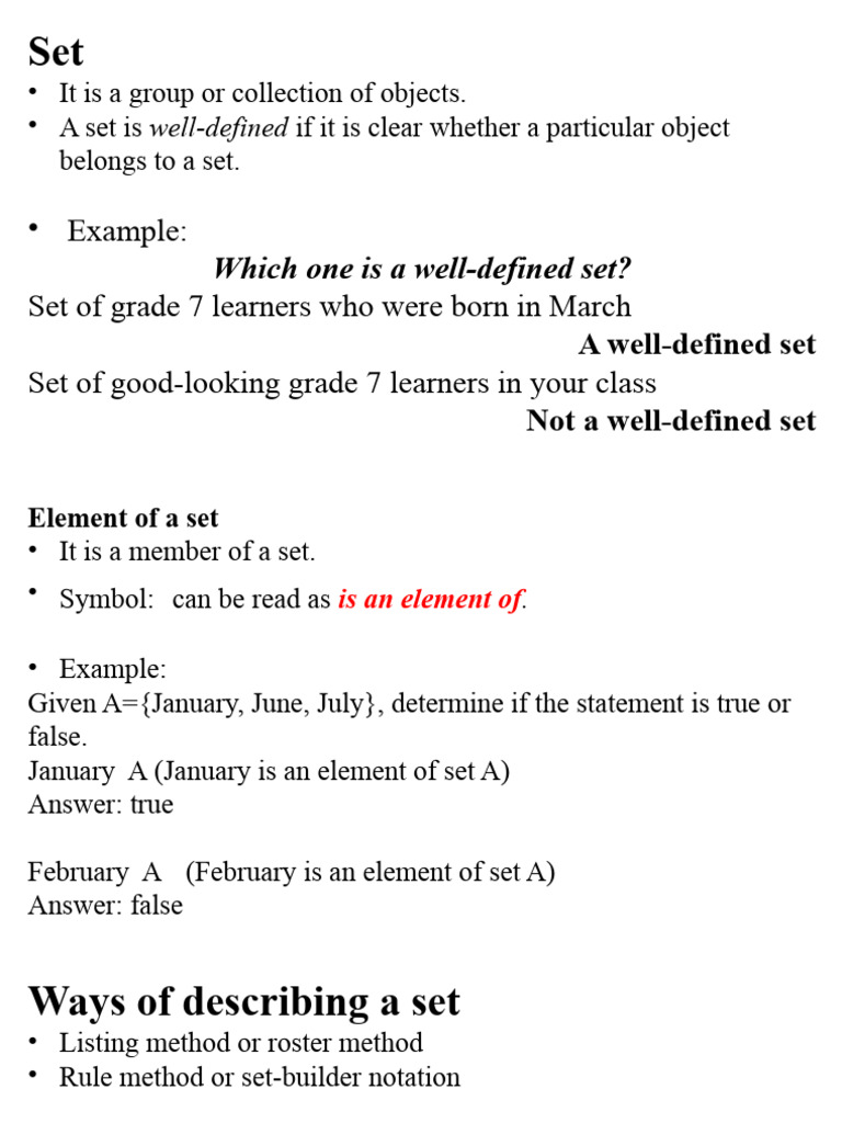 Q1 W1 Lesson | PDF | Mathematics | Mathematical Concepts