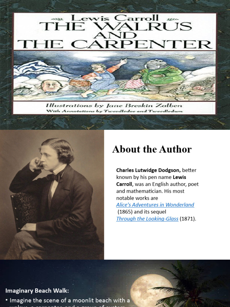 The Walrus and The Carpenter | PDF | Through The Looking Glass | Lewis ...