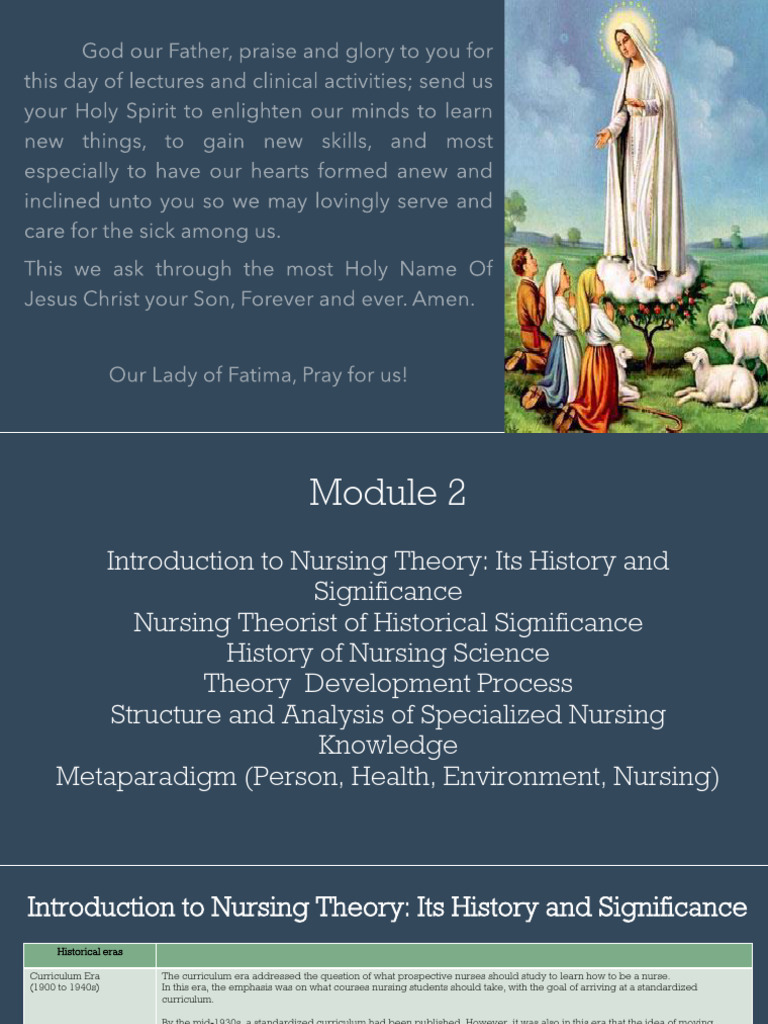 TFN Module 2 2023 | PDF | Nursing | Science