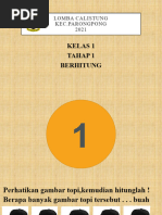 Kelas 1 - Modul Calistung 01 | PDF