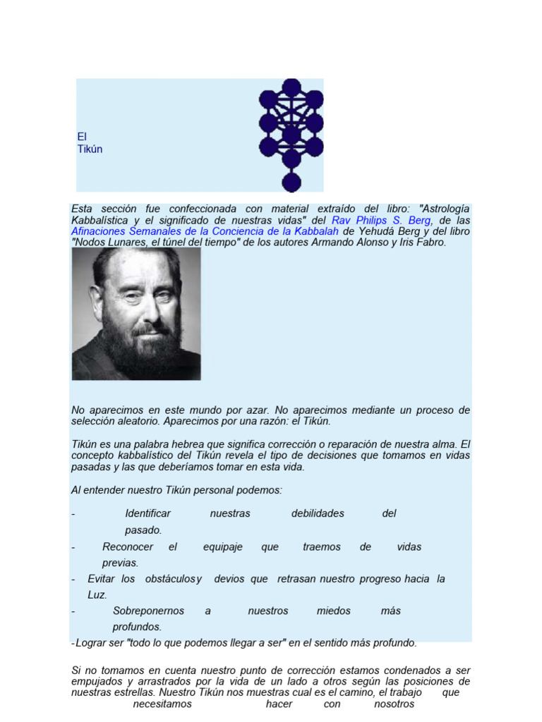 Tikun | PDF | Amor | Horóscopo