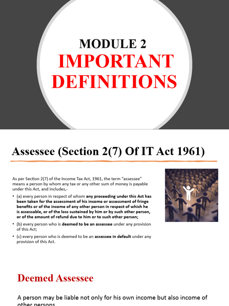 Module 2 | PDF | Tax Deduction | Tax Refund