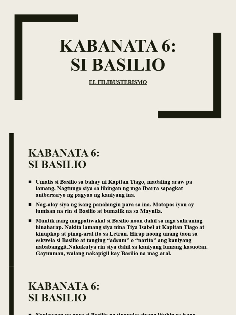 Kabanata 6 | PDF