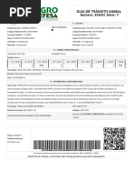 Como Emitir Guia de Trânsito Animal (GTA) | PDF | Recibo | Tráfego