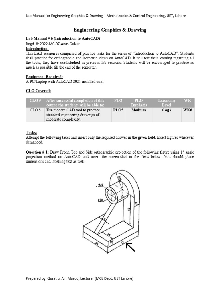 MCT-111 Egd 2022 LM6 18 | PDF | Auto Cad | Engineering