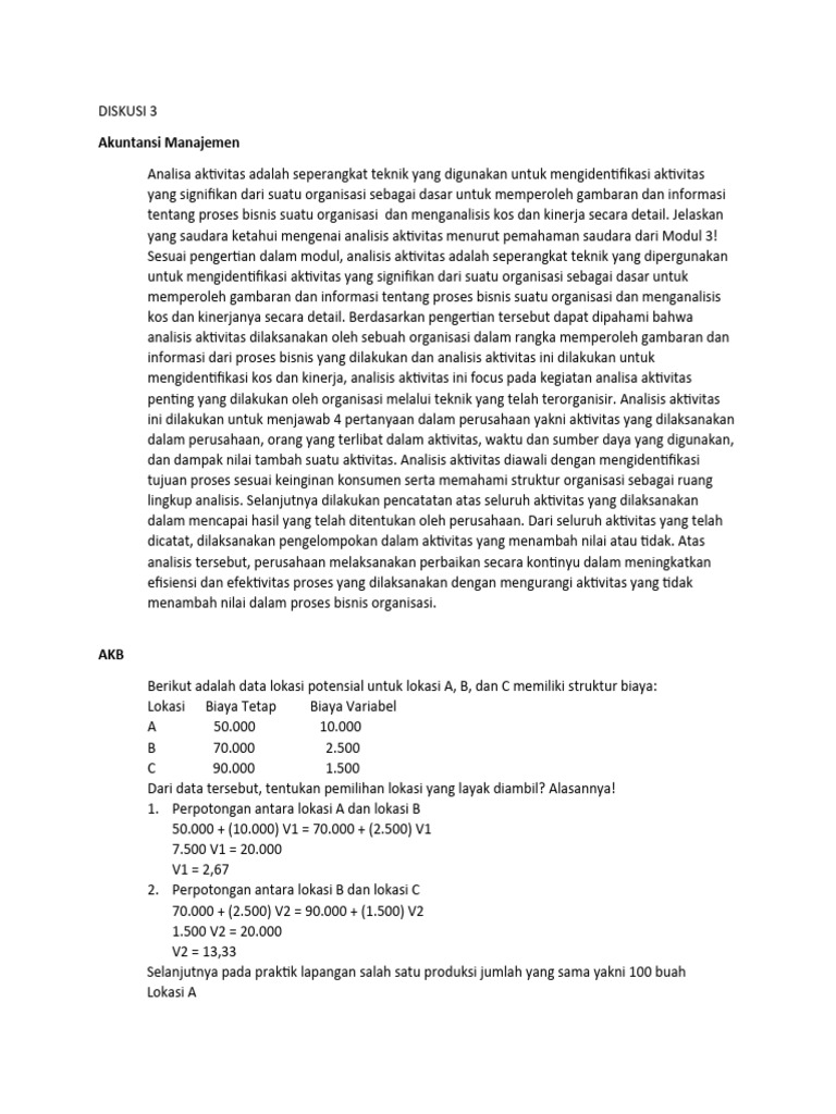 Diskusi Sesi 3 | PDF | Karier & Perkembangan | Bisnis