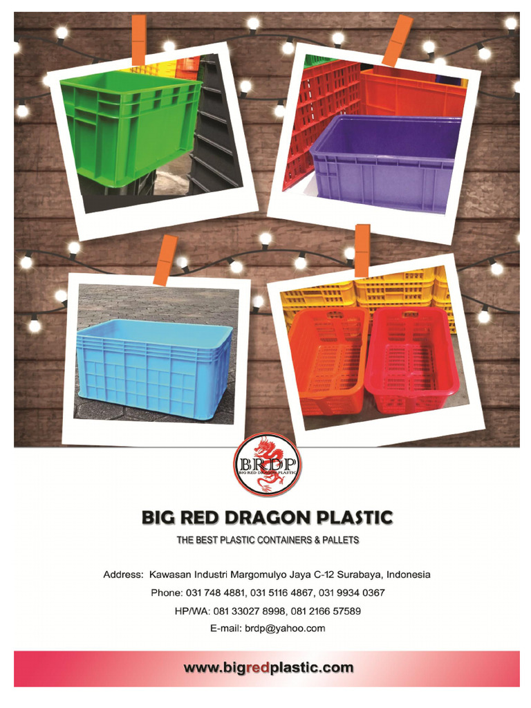 Big Red Dragon Plastic 2022 | PDF