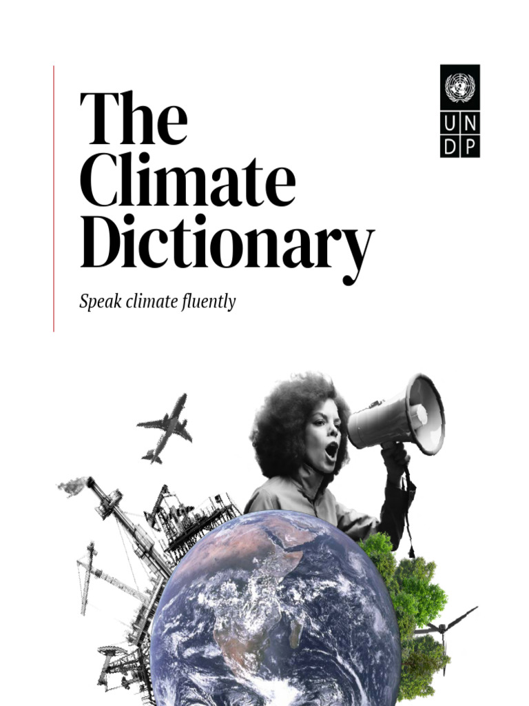 The Climate Dictionary - Undp | PDF | Climate Change | Climate Change ...