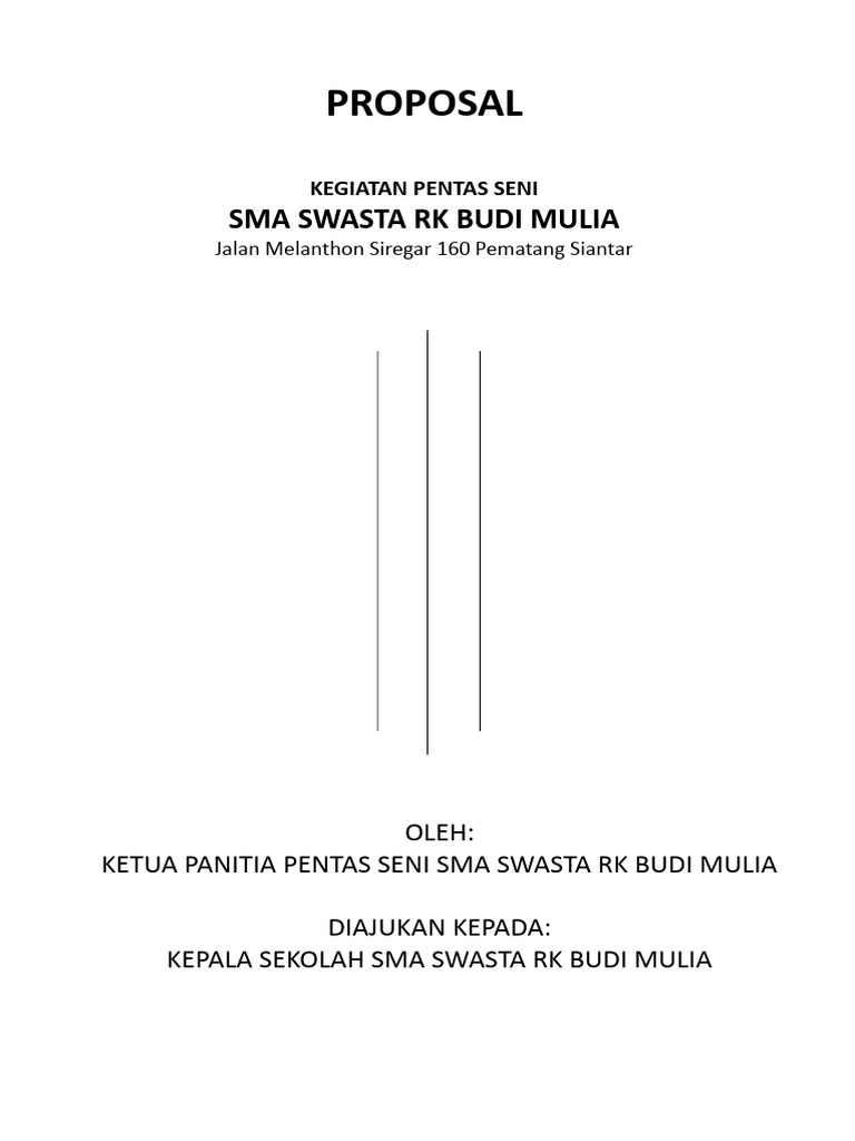 Tugas Indonesia Proposal | PDF | Perjalanan | Griya & Taman