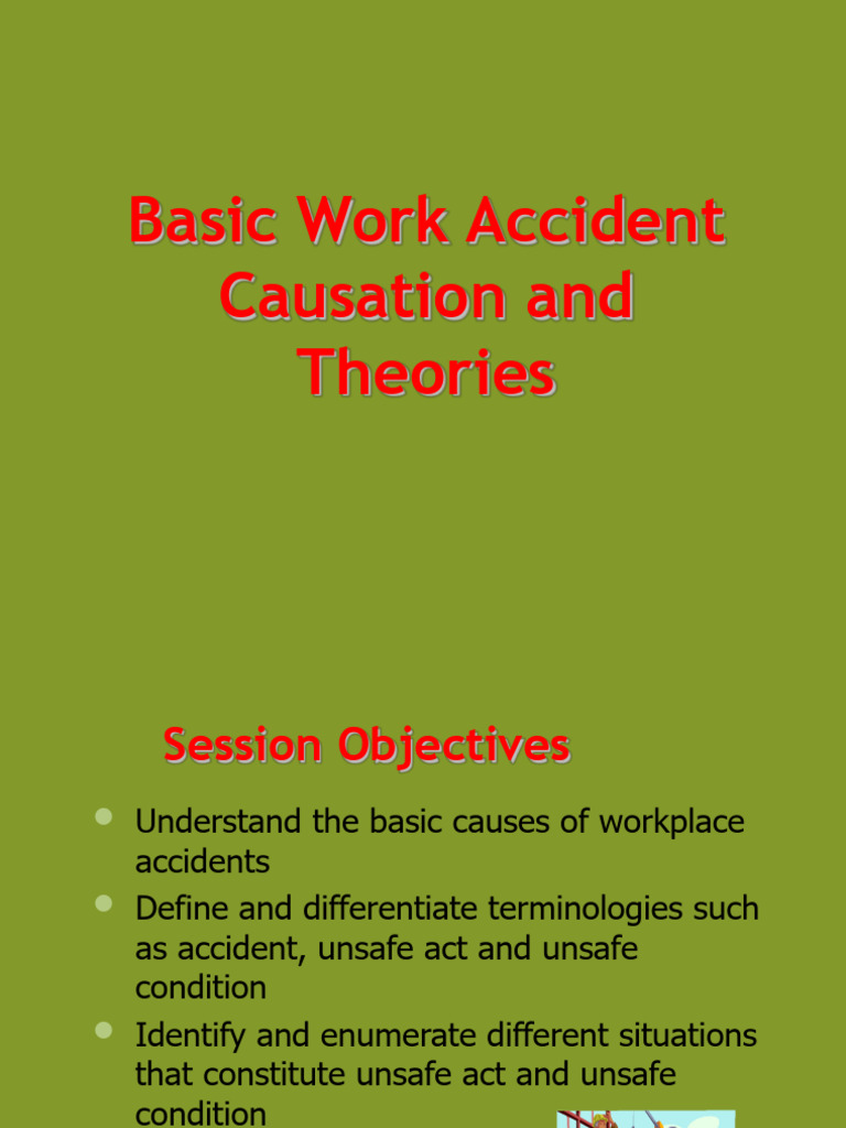 Work Accident Causation | PDF | Occupational Safety And Health | Hazards