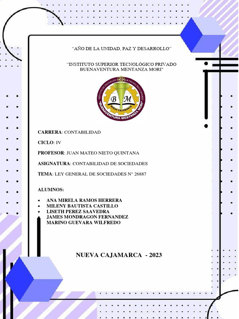 Ley - General - Sociedades 26778 | PDF | Sociedad de responsabilidad limitada | Justicia