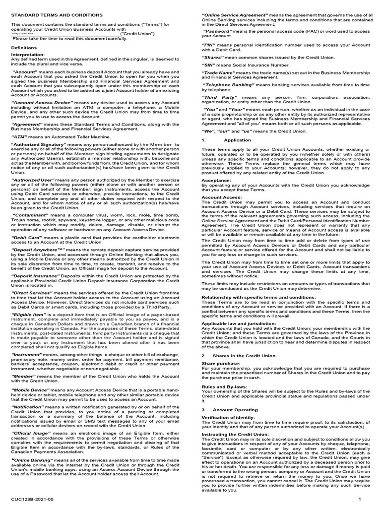 Small Business DSA | PDF | Cheque | Payments