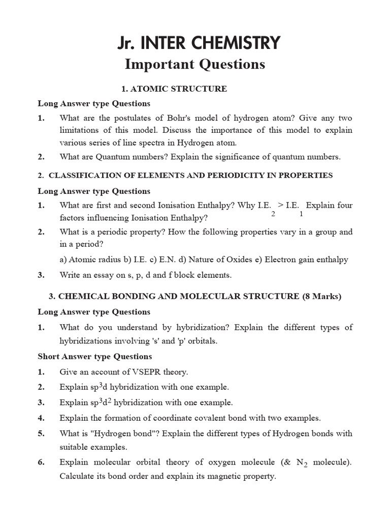 JR Imp | PDF | Chemical Bond | Molecules