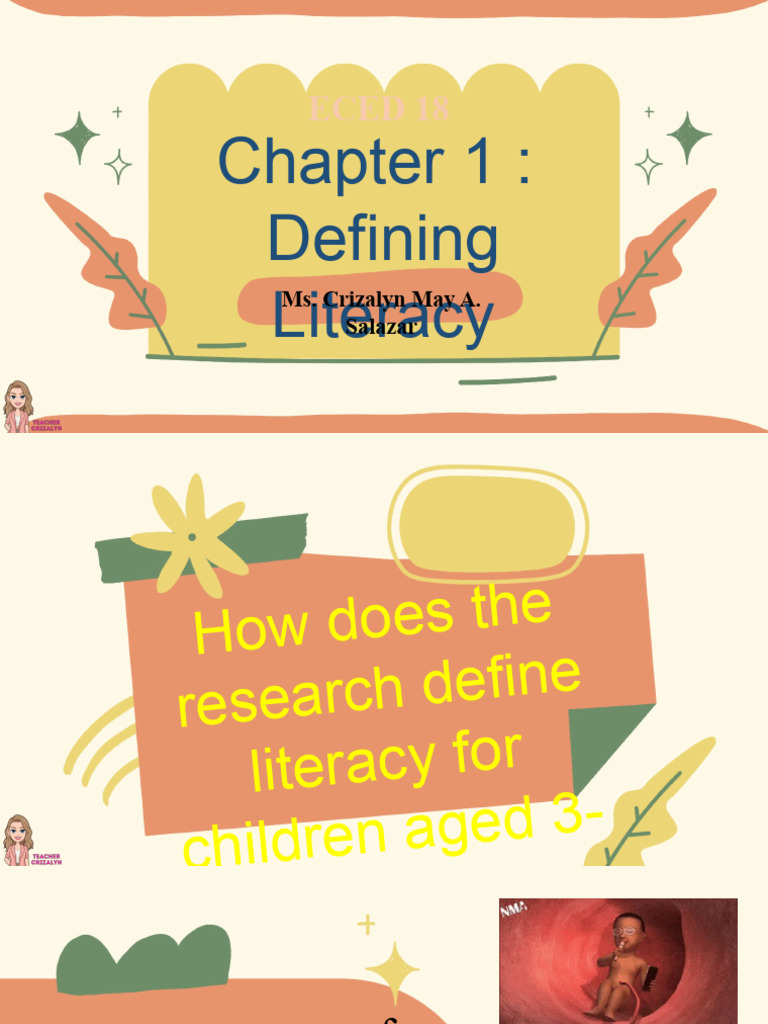 Chapter 1 Define Literacy (Version 1) | PDF | Literacy | Expert