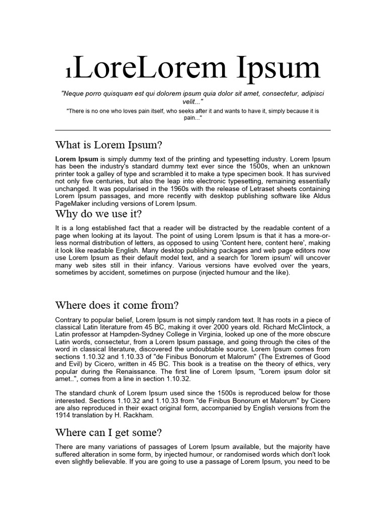 Lorelorem Ipsum: What Is Lorem Ipsum? | PDF | Written Communication ...
