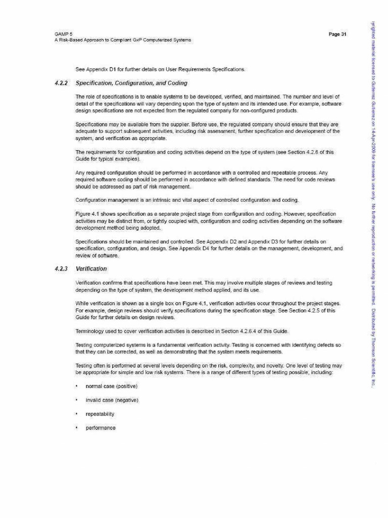 GxP System Compliance Guide | PDF | Verification And Validation | Specification (Technical Standard)