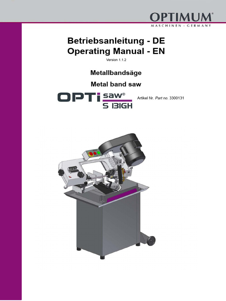 Op Ba S131GH de en | PDF