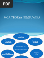 Mga Teorya NG Wika | PDF