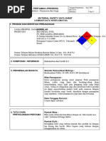 Msds Solar Pertamina | PDF