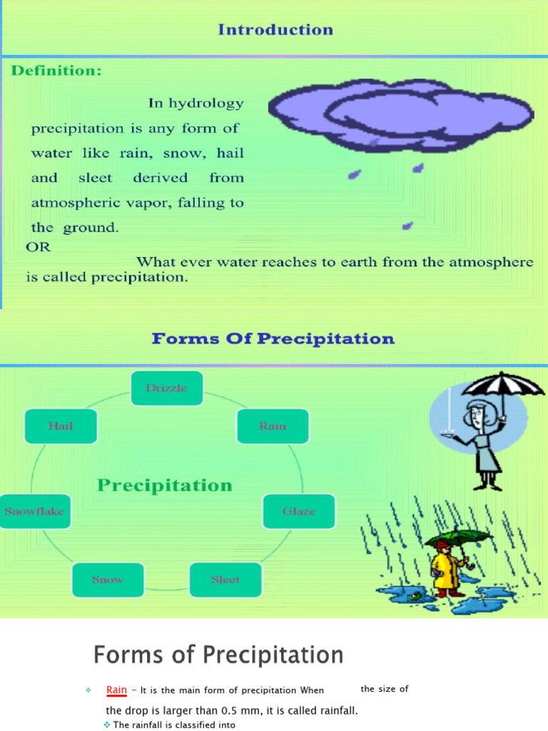 Precipitation | PDF | Precipitation | Rain